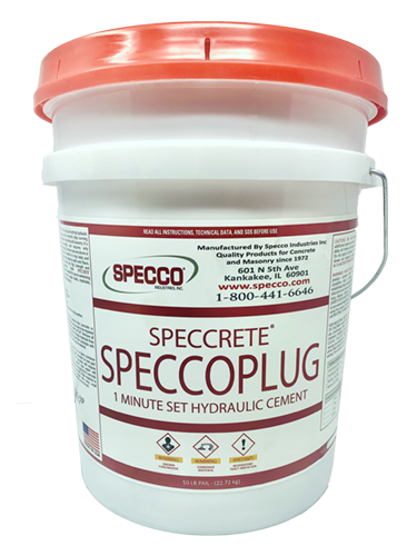 SPECCRETE® Speccoplug – SPECCO